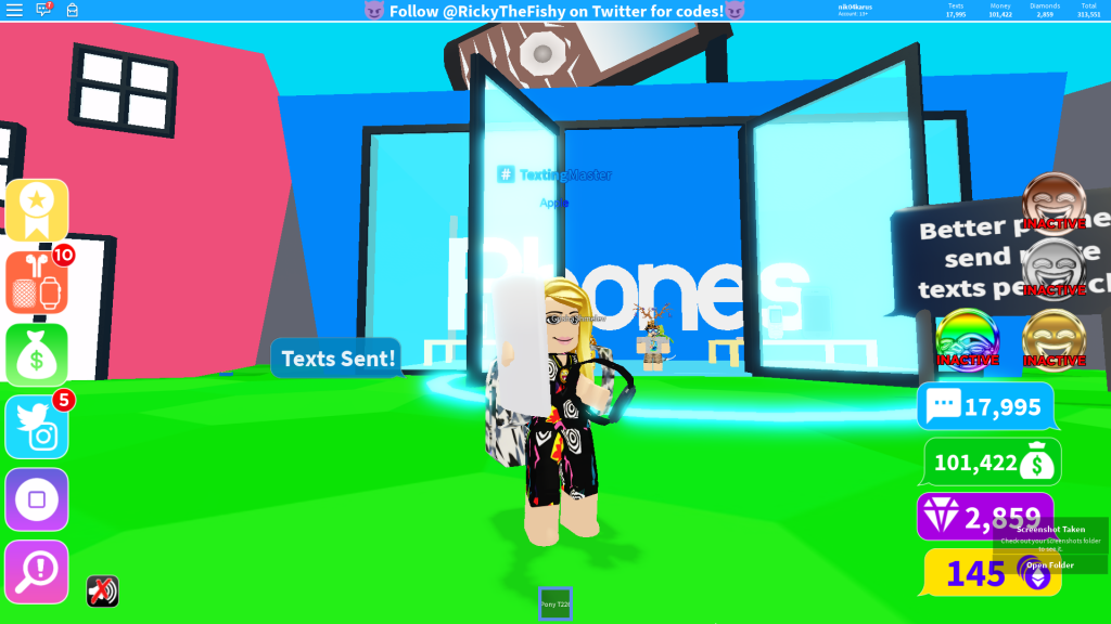 Roblox Texting Simulator New Secret Nasa Code